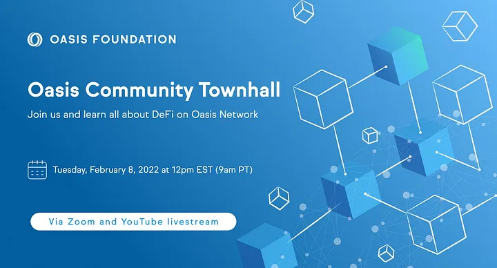 Die erste Oasis Community Town Hall in 2022! - Oasis Community Garden